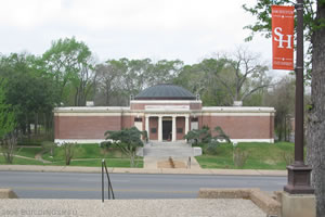 The Building of Sam Houston State University