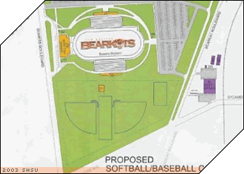 The Building of Sam Houston State University