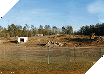 The Building of Sam Houston State University